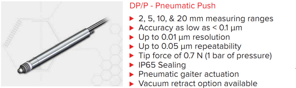 Digital Gauge Pneumatic Probe (DP/X/P) – O'Connor's (Thailand)