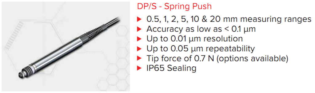 Digital Gauge Spring Probe (DP/X/S) – O'Connor's (Thailand)
